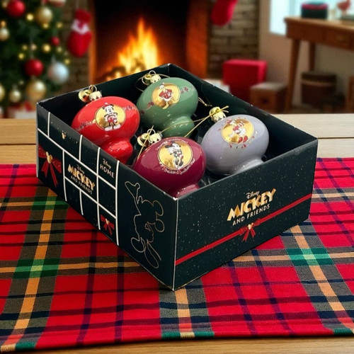 Spannende Mickey Mouse Weihnachtskugeln Ebenbild