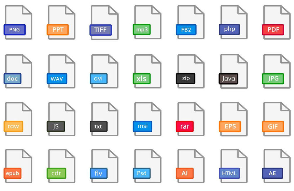 ¿Qué son las extensiones de archivos?