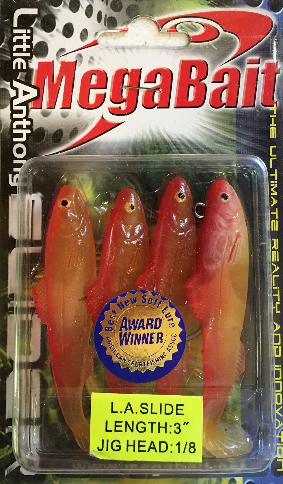 MegaBait - L.A. Slider - Gold Fish | White River Tackle