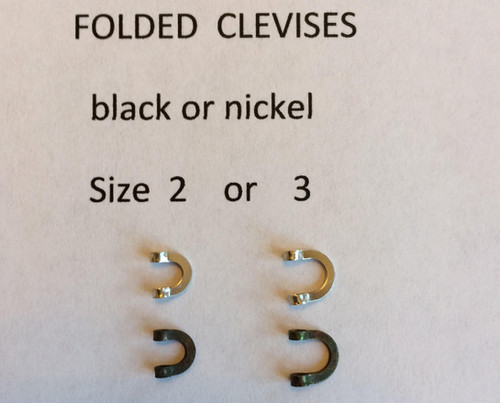 White River Tackle - Folded Clevis | White River Tackle