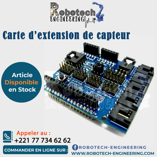 Carte d'extension de capteur | Robotech ENGINEERING