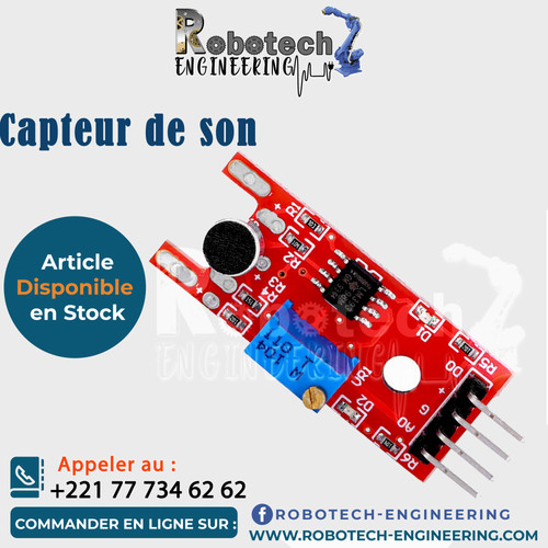 Capteur de son (Small Sound) | Robotech ENGINEERING