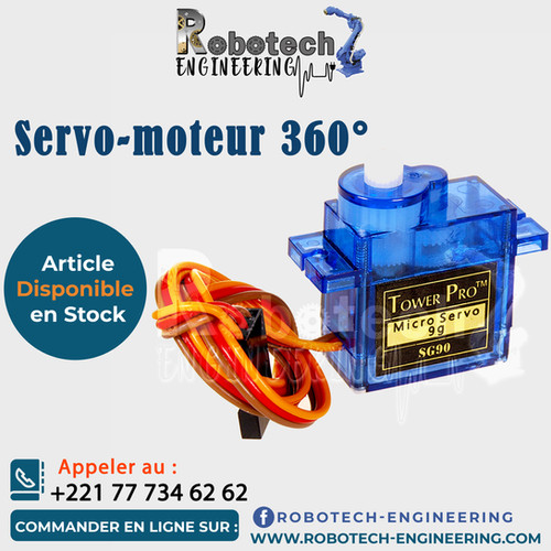 Servo-moteur 360° | Robotech ENGINEERING
