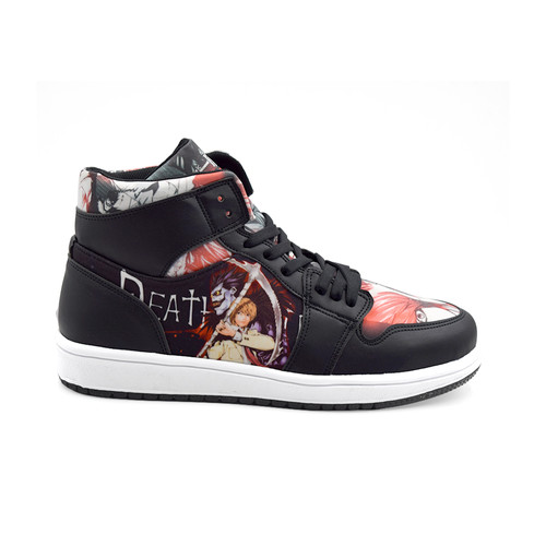 TENIS LIGHT Y RYUK DEATH NOTE MANGA BOTA HI TOP | Hypcopop