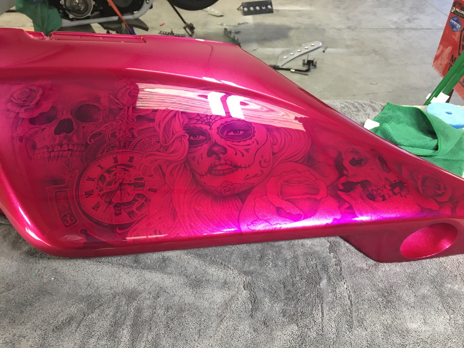 Custom Paint Motorcyle | Buford Georgia | Southern Cycle