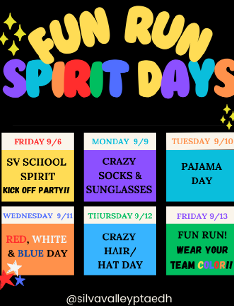 Fun Run | Silva Valley Elementary PTA