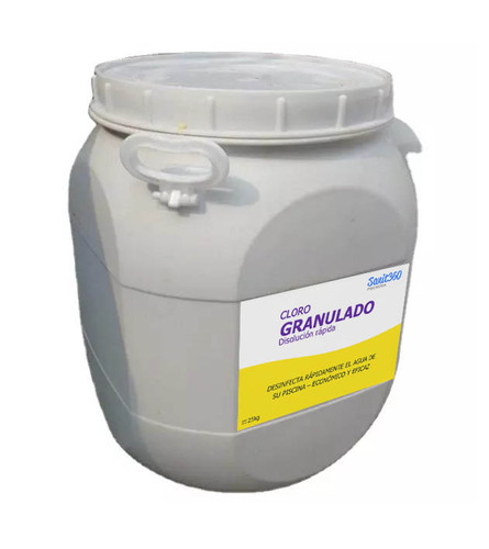 CLORO GRANULADO 25 KG | Sanit360