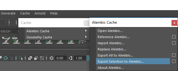Student tips: Using alembic files