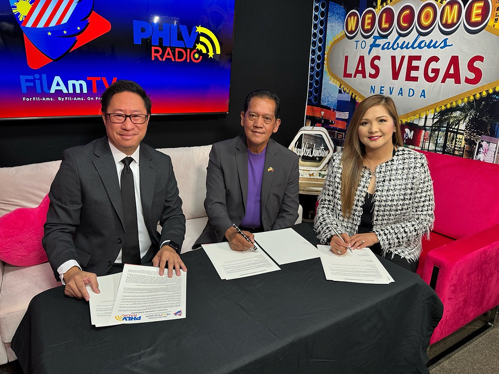 PHLV Radio and FIL-AM TV renew content licensing agreement