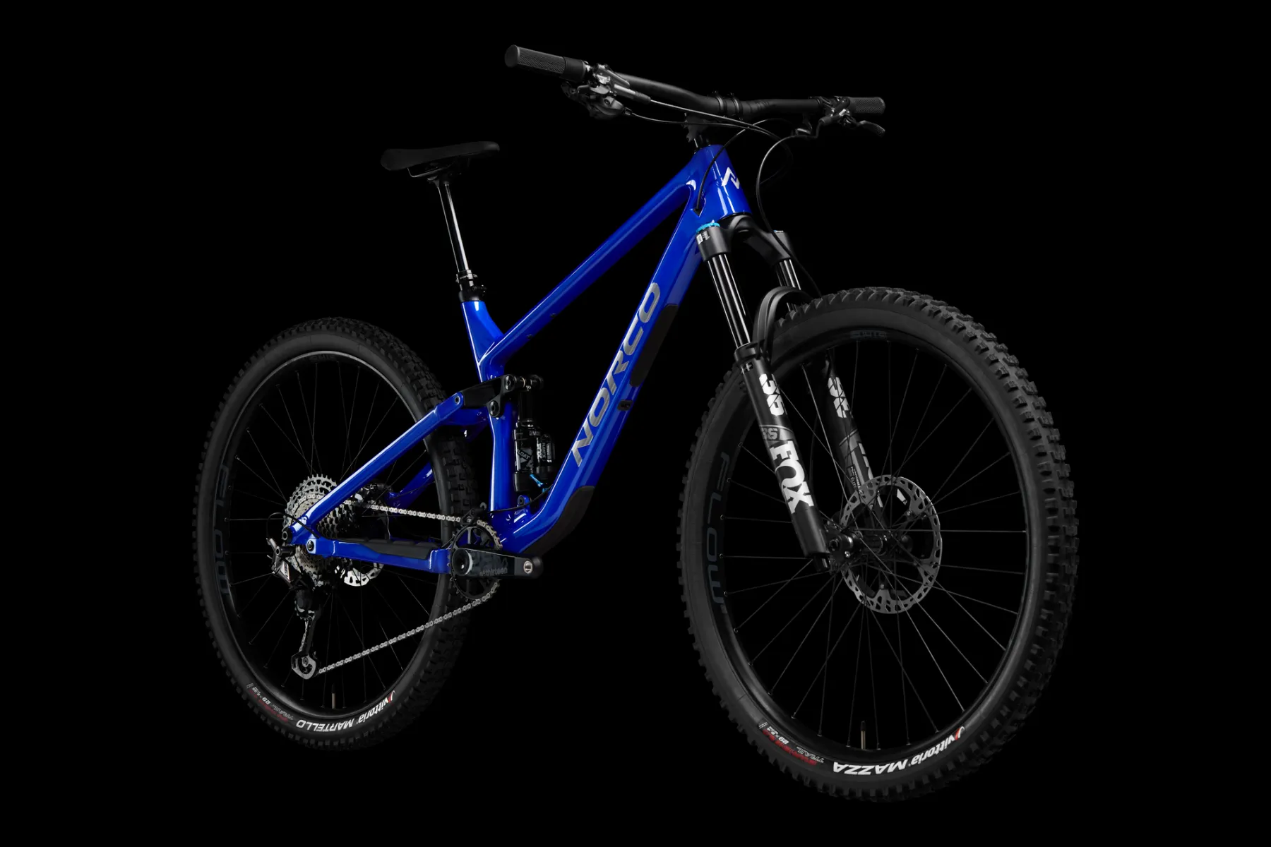 Norco Optic C1 Mountain Bike Blue/Chrome (2023) | LOOP Cycles