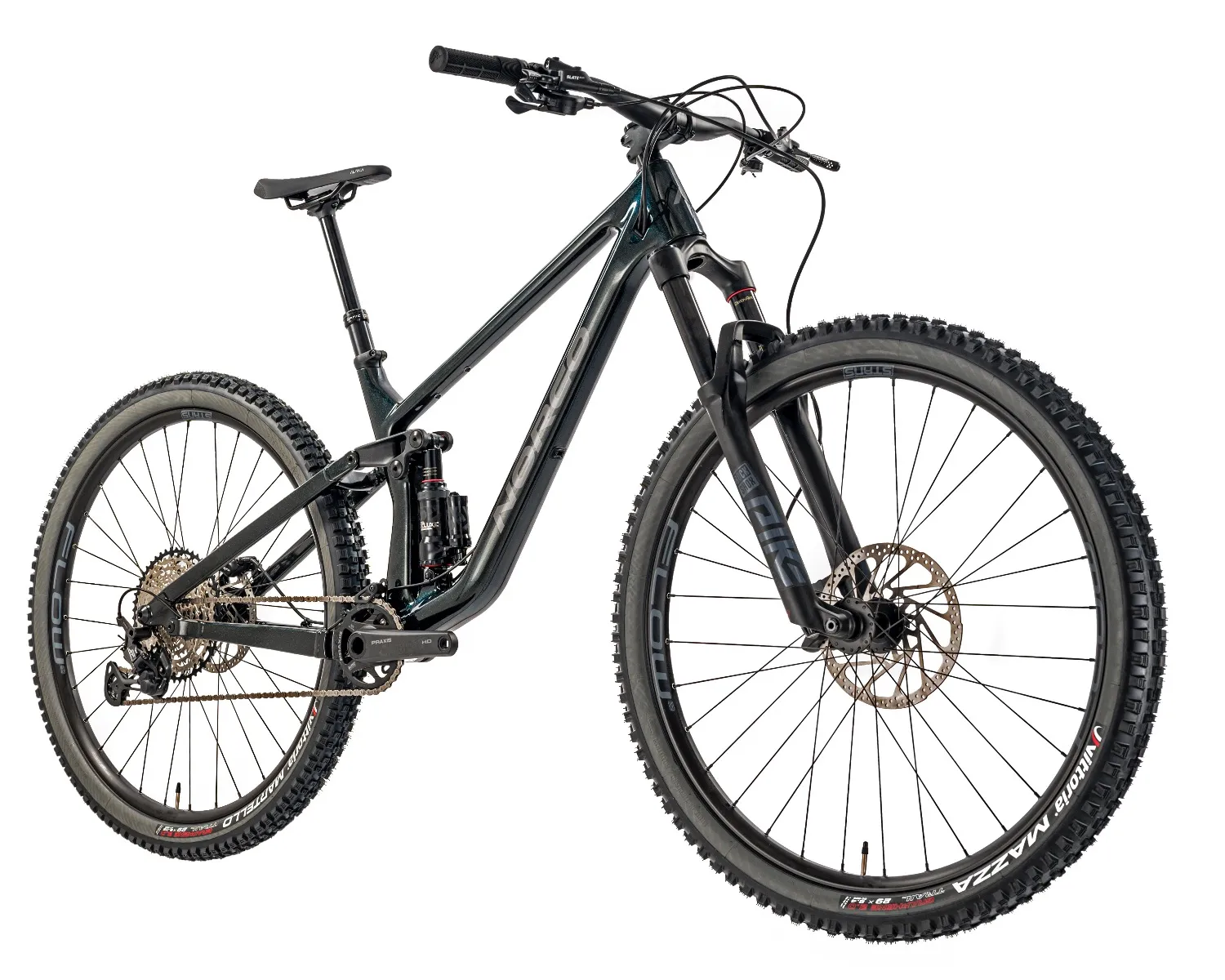 Norco Optic C3 Mountain Bike Black/Grey (2023) | LOOP Cycles