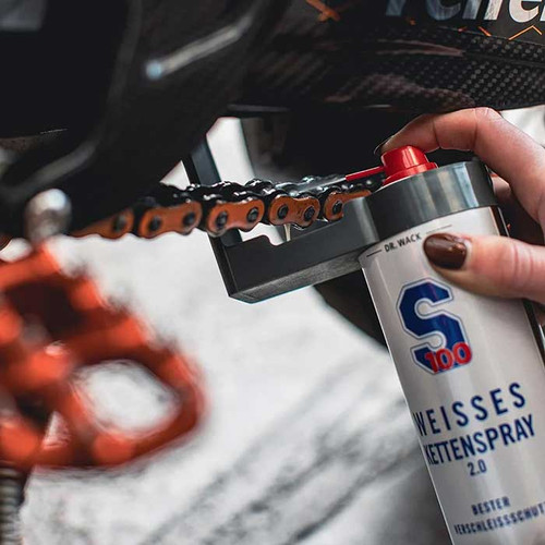 S100 Motorbike Chain Cleaner and Lube Pack+ FREE SPRAY GUARD | My Moto ...
