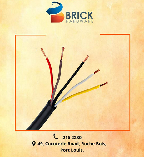 Electrical Round Cables 5 Cores | Brickhardware