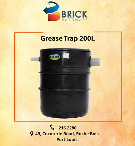 Grease Trap 200 Litres [Duraco] | Brickhardware