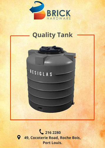 Water Tank 500 Litres [Resiglas] | Brickhardware
