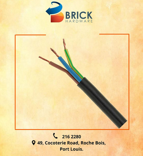 Electrical Round Cables 3 Cores | Brickhardware