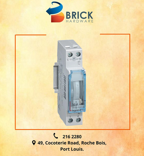 Timer Breaker Analogue 24hrs 16A 1Mod. [Legrand REF: 412790 ...