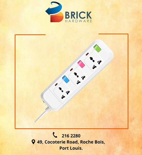 Multiplug Extension Cord 3 way | Brickhardware