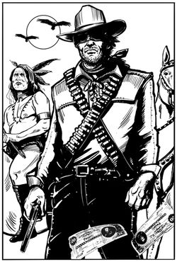 lone ranger coloring page