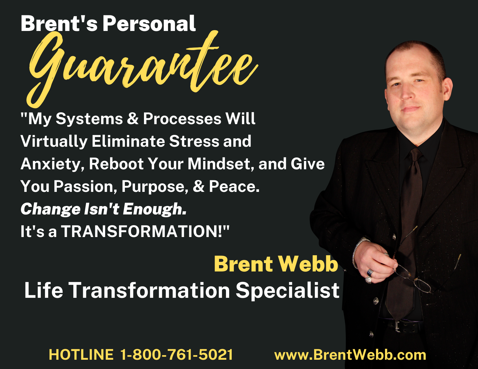 Mindset Coach | Brent Webb - Life Transformation Specialist