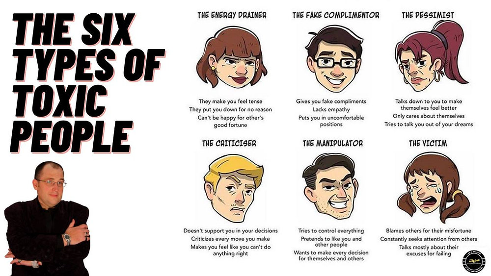 The Six Types Of Toxic People