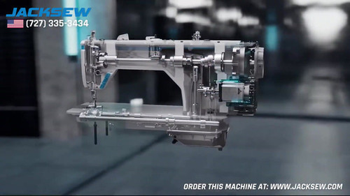 Jack A5EA/amh - Single Needle Direct Drive Fully Automatic Drop Feed ...