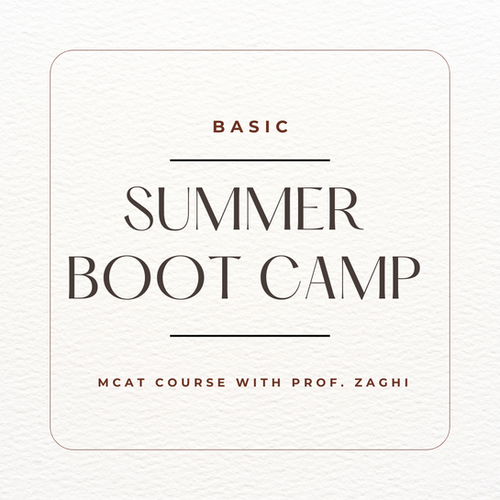 Basic Boot Camp Package | MCAT KING