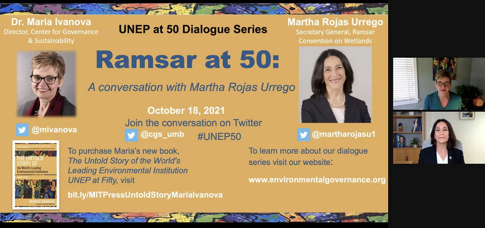 Ramsar at 50: A Conversation with Martha Rojas Urrego