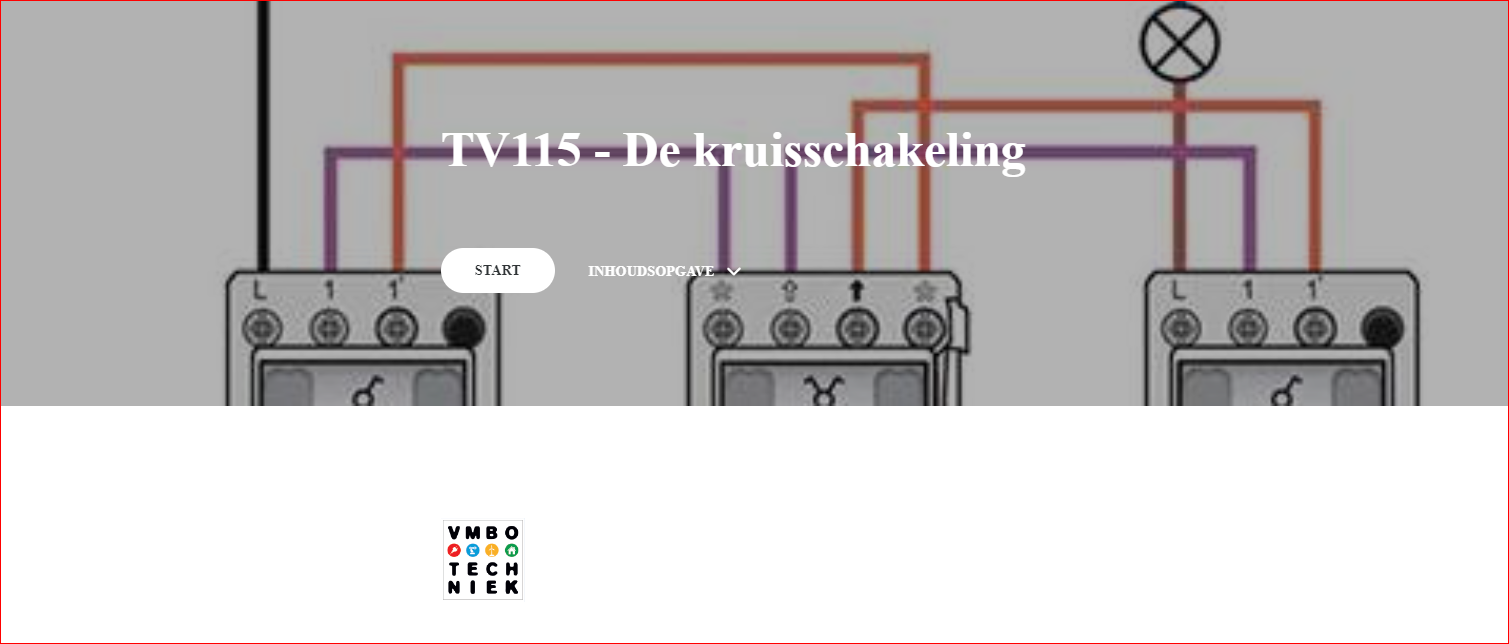 Techno-Skill PIE TV115 - De kruisschakeling