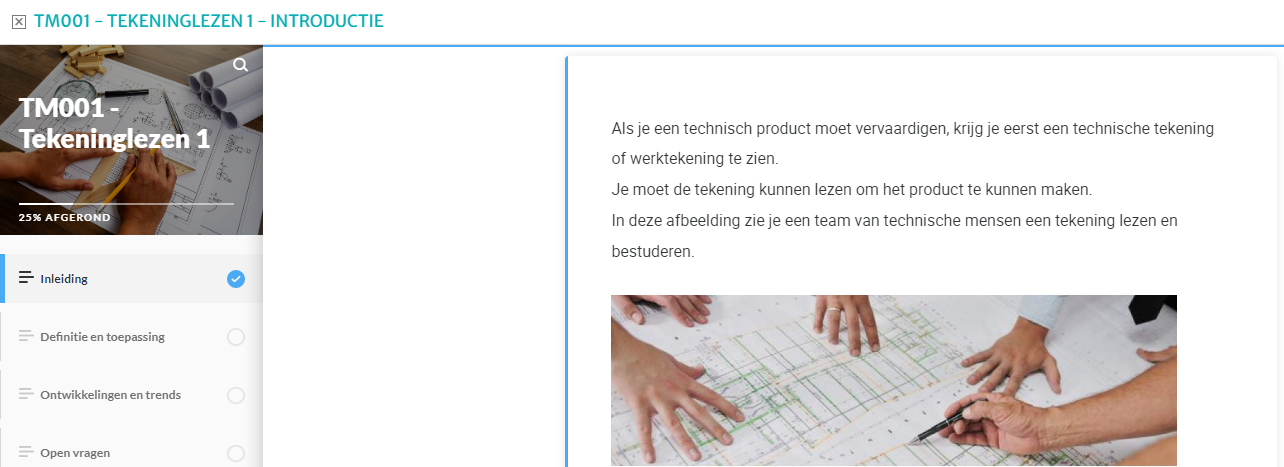 Techno-Skill TM001 - Tekeninglezen - Introductie