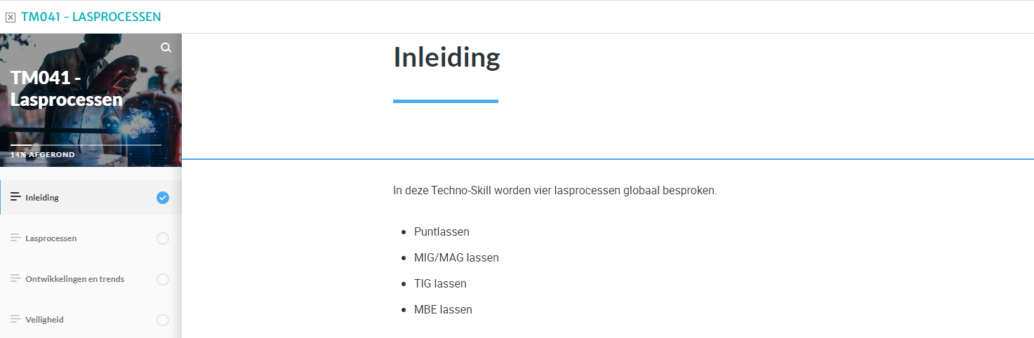 Techno-Skill TM041 - Lasprocessen