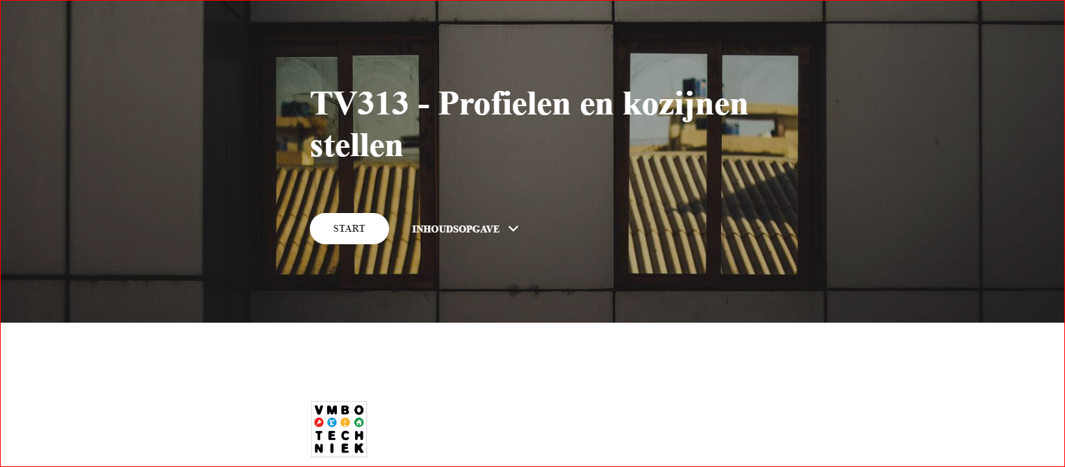 Techno-Skill BWI TV313 - Profielen en kozijnen stellen