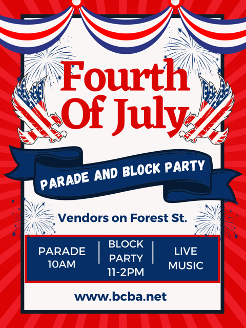 July 4th Block Party Vendor Registration | BCBA