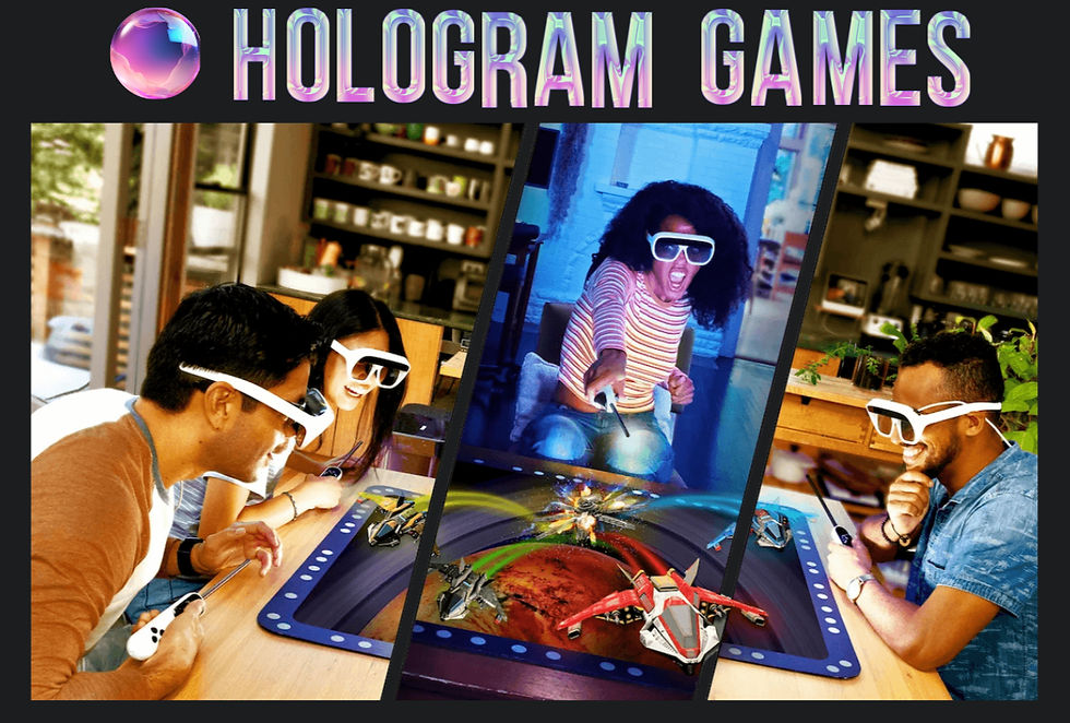 Coming Soon... Hologram Board Game table