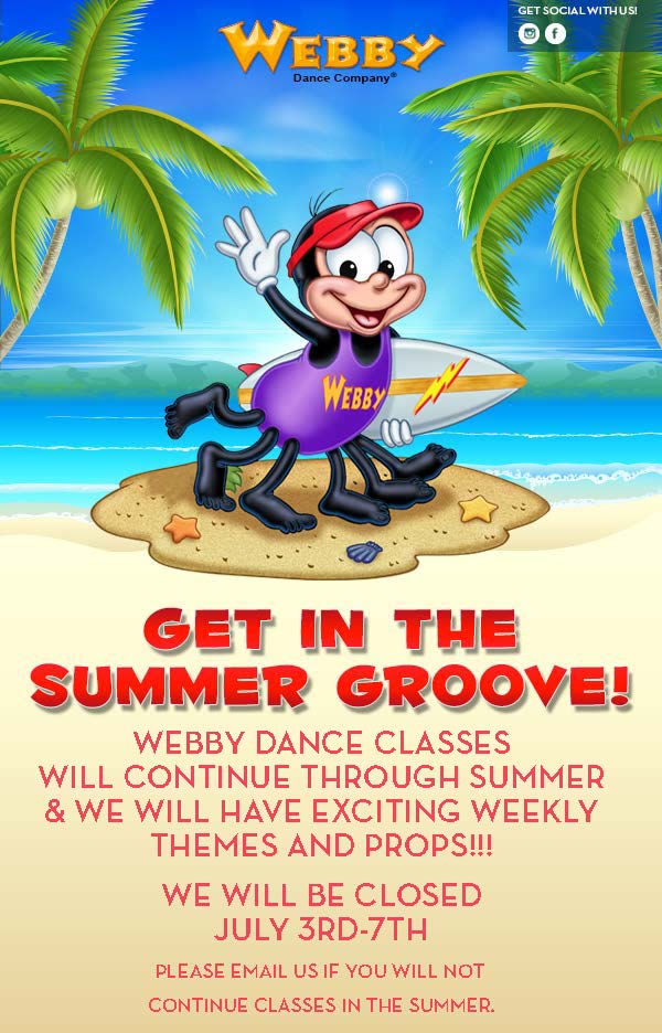 Webby Dance in the Summer