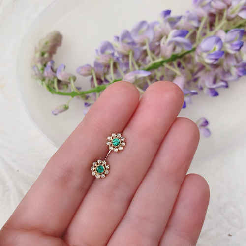 DAISY - Emerald | evanogajewelry