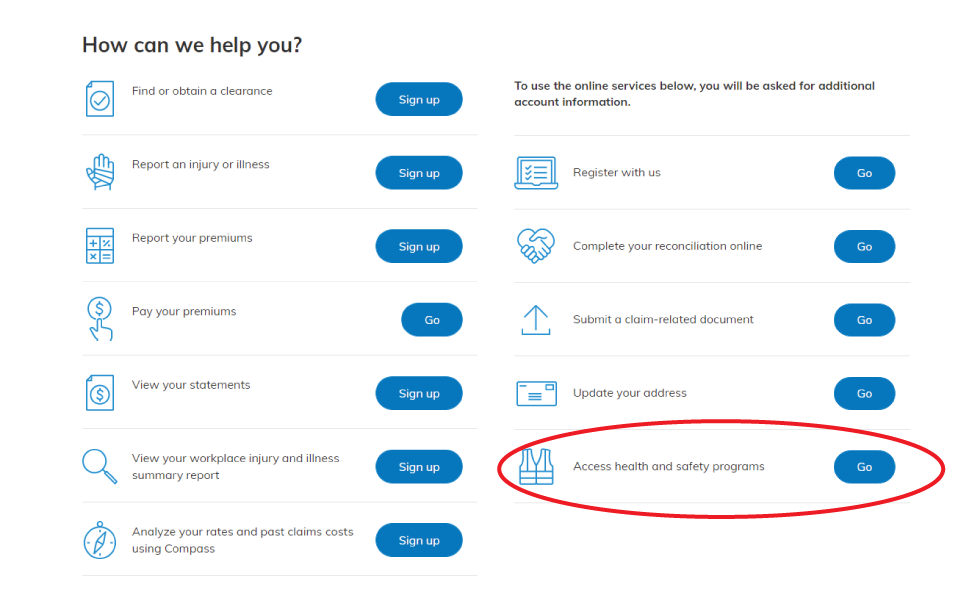 How to Access the WSIB HSEp Digital Portal