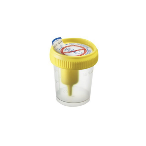 Flacon urine 120 ml stérile pour ECBU | Distrilab France