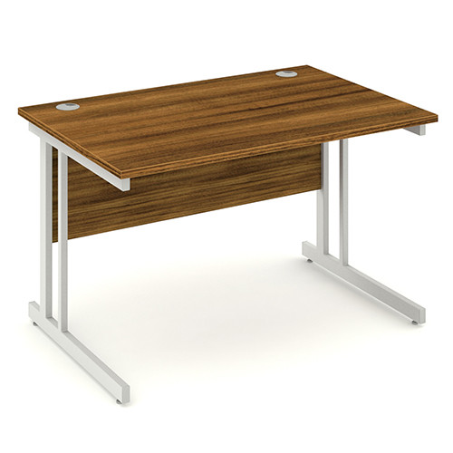 'Ace Deluxe' 1200mm Rectangular Desk - Walnut | ace-office-furniture