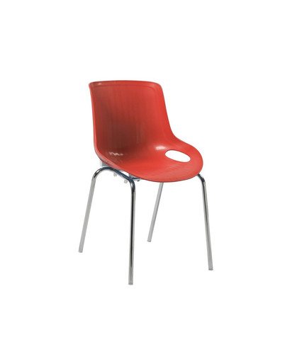 'Ace Latte' Range stacking chair - Red | ace-office-furniture