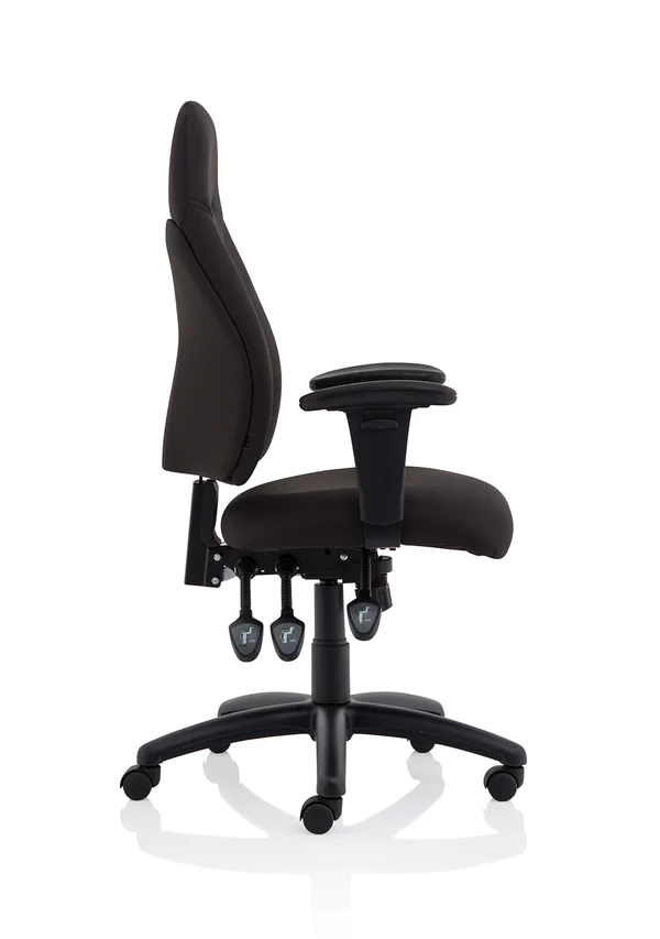 NEW Shaft high back executive managers chair in black fabric. | ace ...