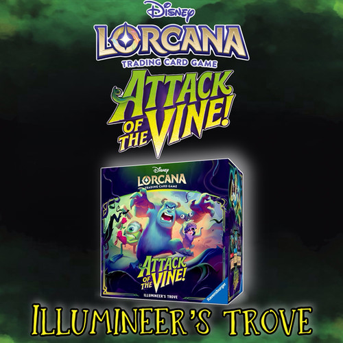 Disney Lorcana - Attack of the Vine! Illumineer's Trove Pre Orders ...