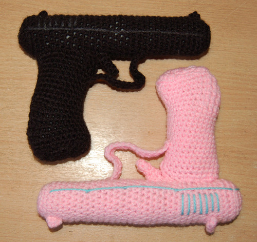Crochet Pistol Pattern | Gothic Decay