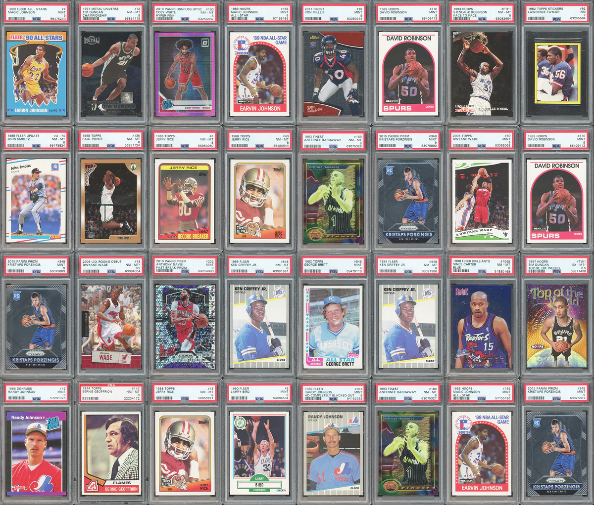 SlabTracker | Sappy's Sports Cards