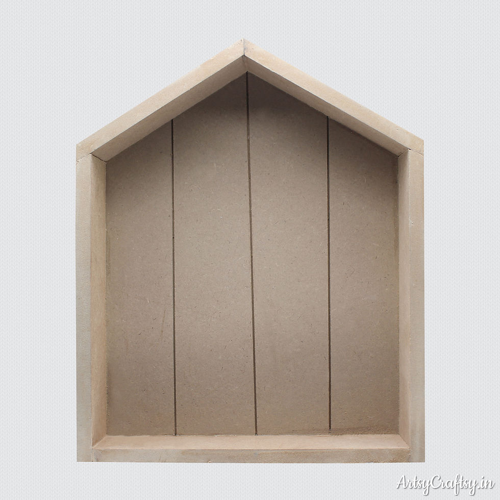 MDF Shadow Box | Artsy Craftsy