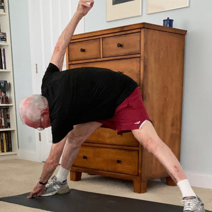 Basic Exercises: aerobics, stretching, and upper body strength