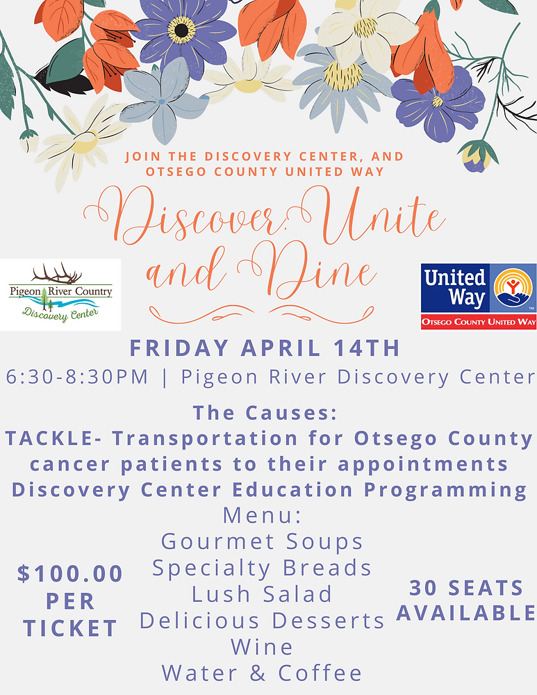 Discover, Unite & Dine Dinner UPDATE