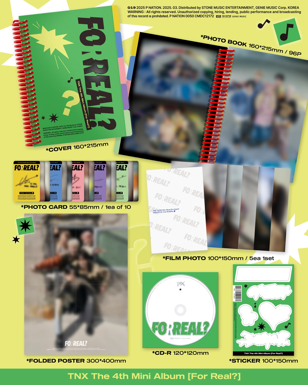 TNX - 4th Mini Album [For Real?] | K Pop Avenue