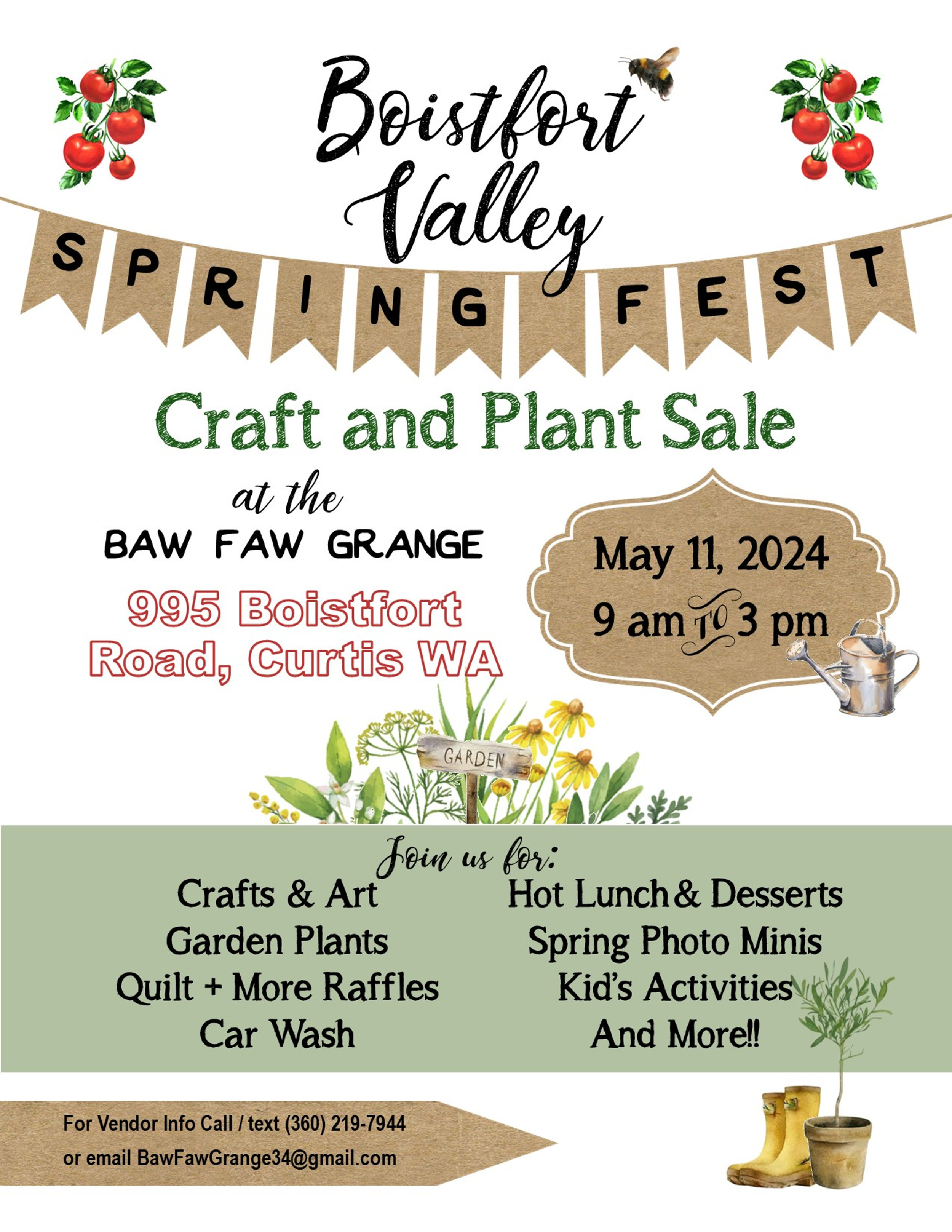 Spring Festival | Boistfort Valley