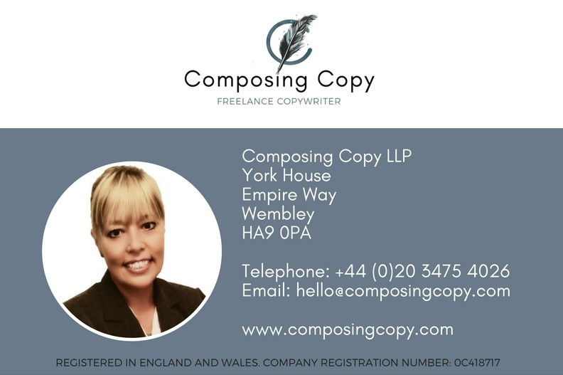 Copywriter | London, UK | Composing Copy LLP
